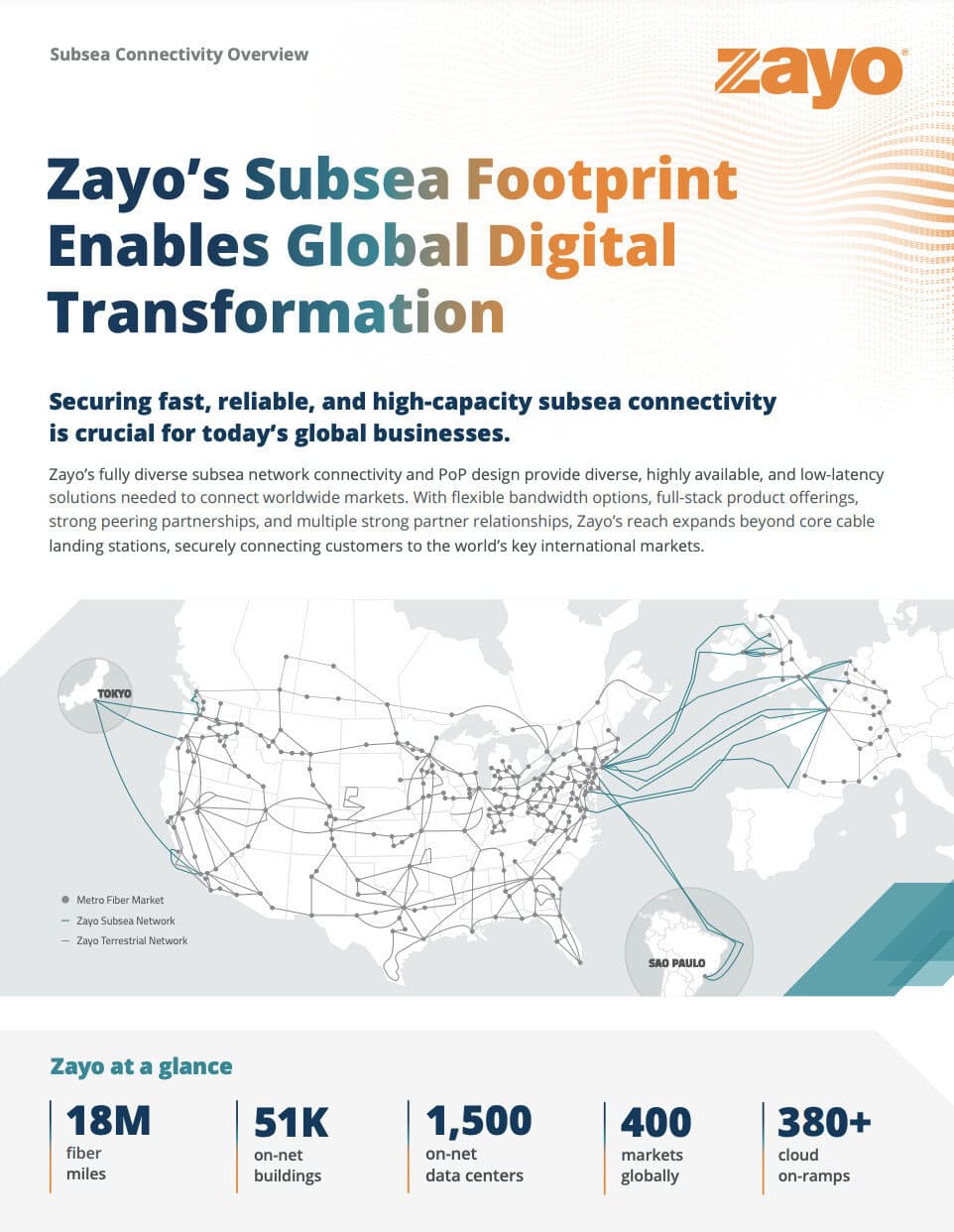 Subsea Network Connectivity Systems and Global Routes | Resource